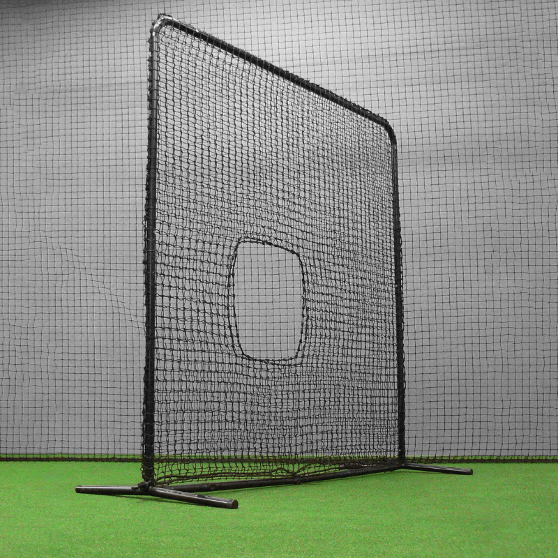 7ft x 7ft Softball Pitching Protective Square Screen | Hey Bata